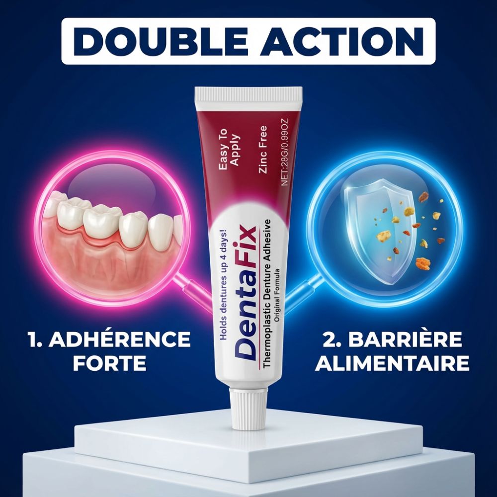DentaFix : Crème adhésive pour dentiers – Lyra