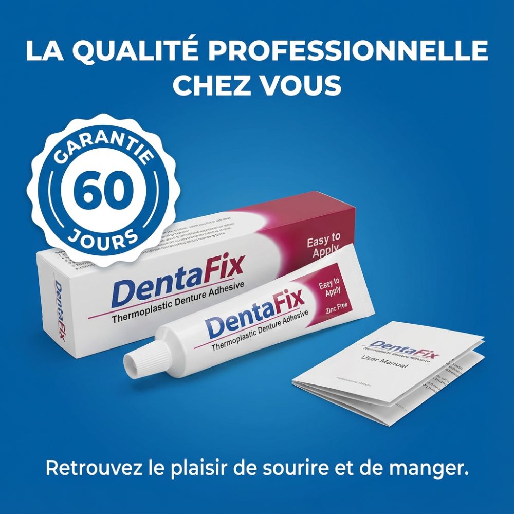 DentaFix : Crème adhésive pour dentiers – Lyra